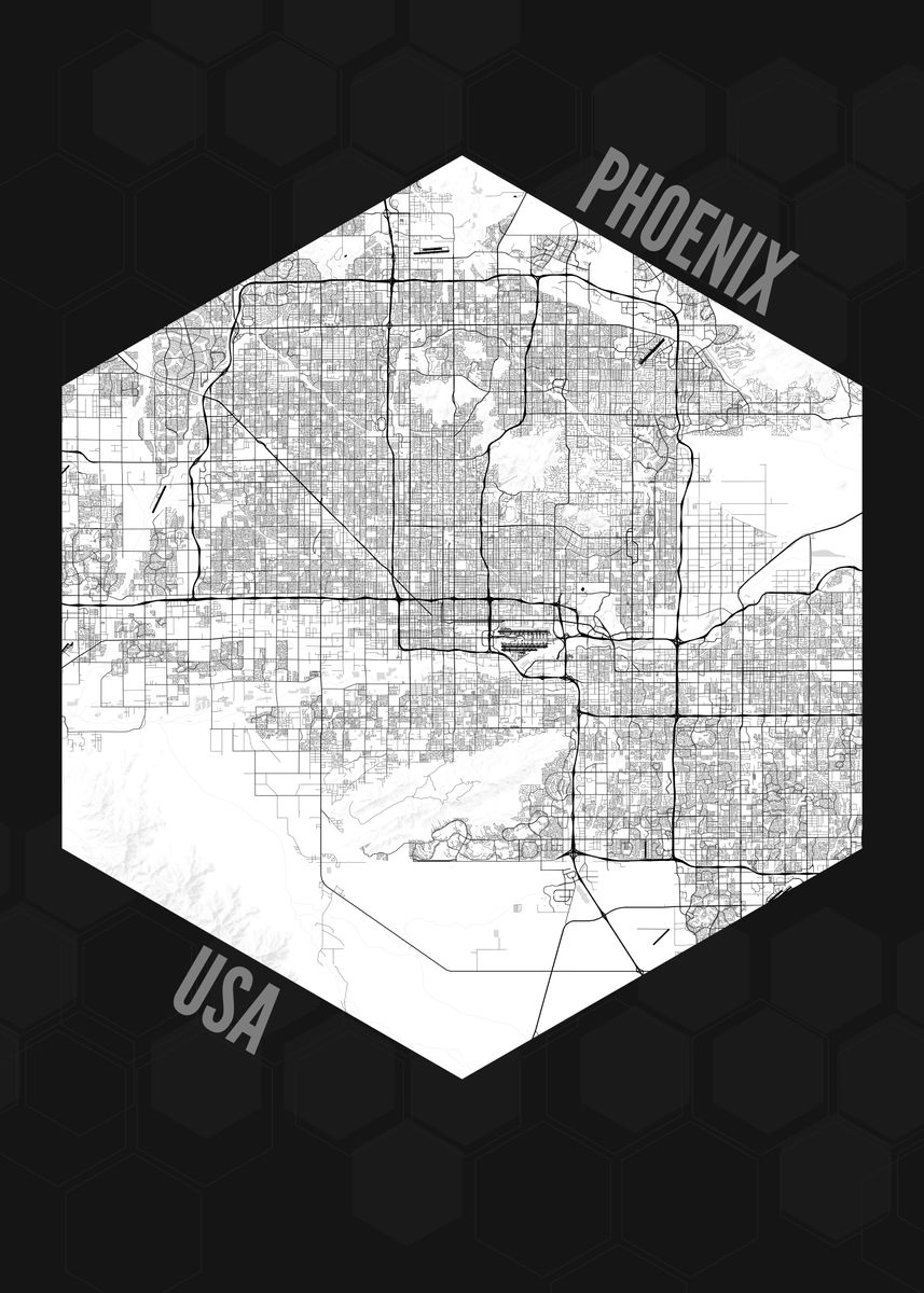 'Phoenix USA' Poster, picture, metal print, paint by Iwoko | Displate