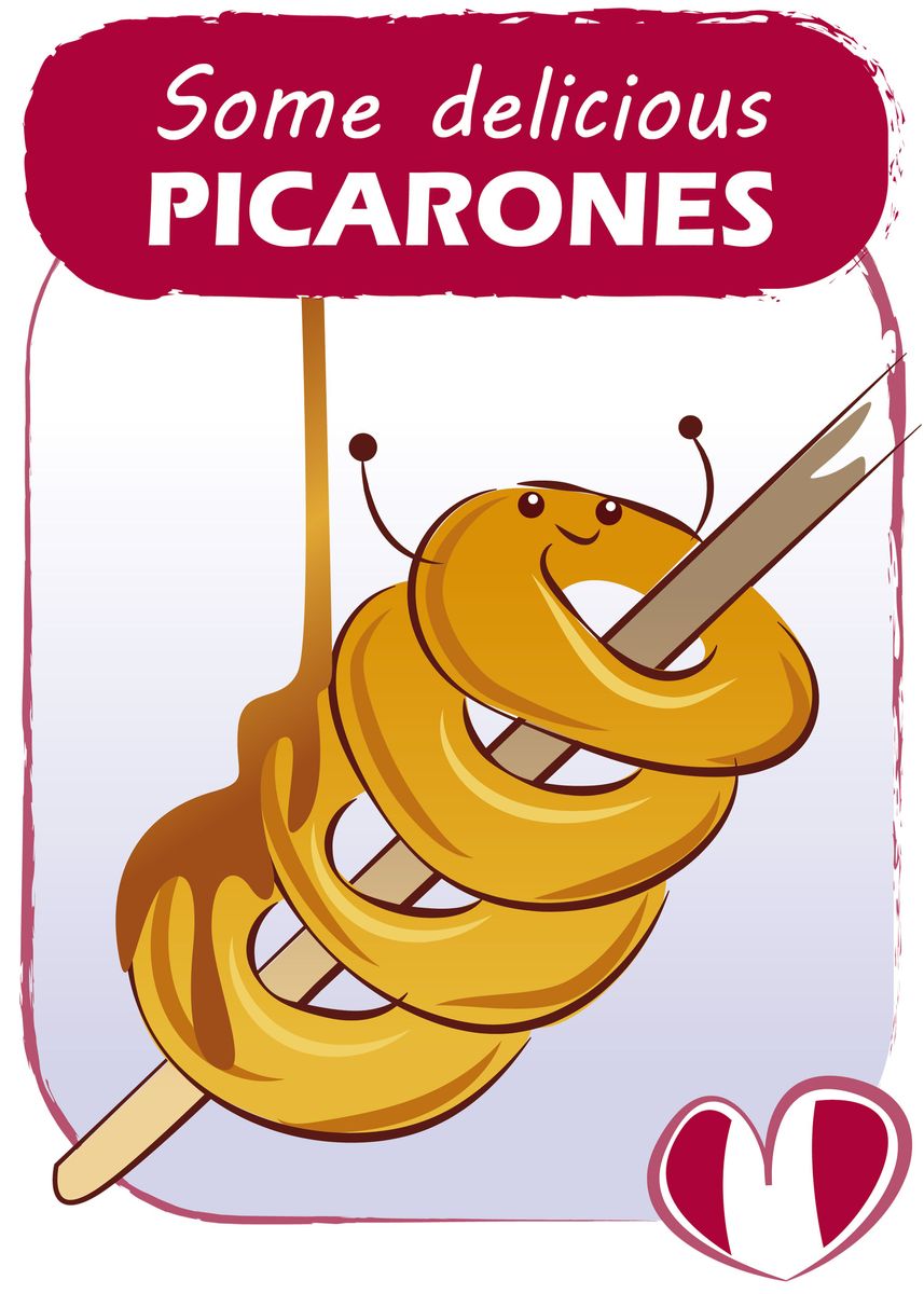 'Some delicious PICARONES' Poster by | Displate