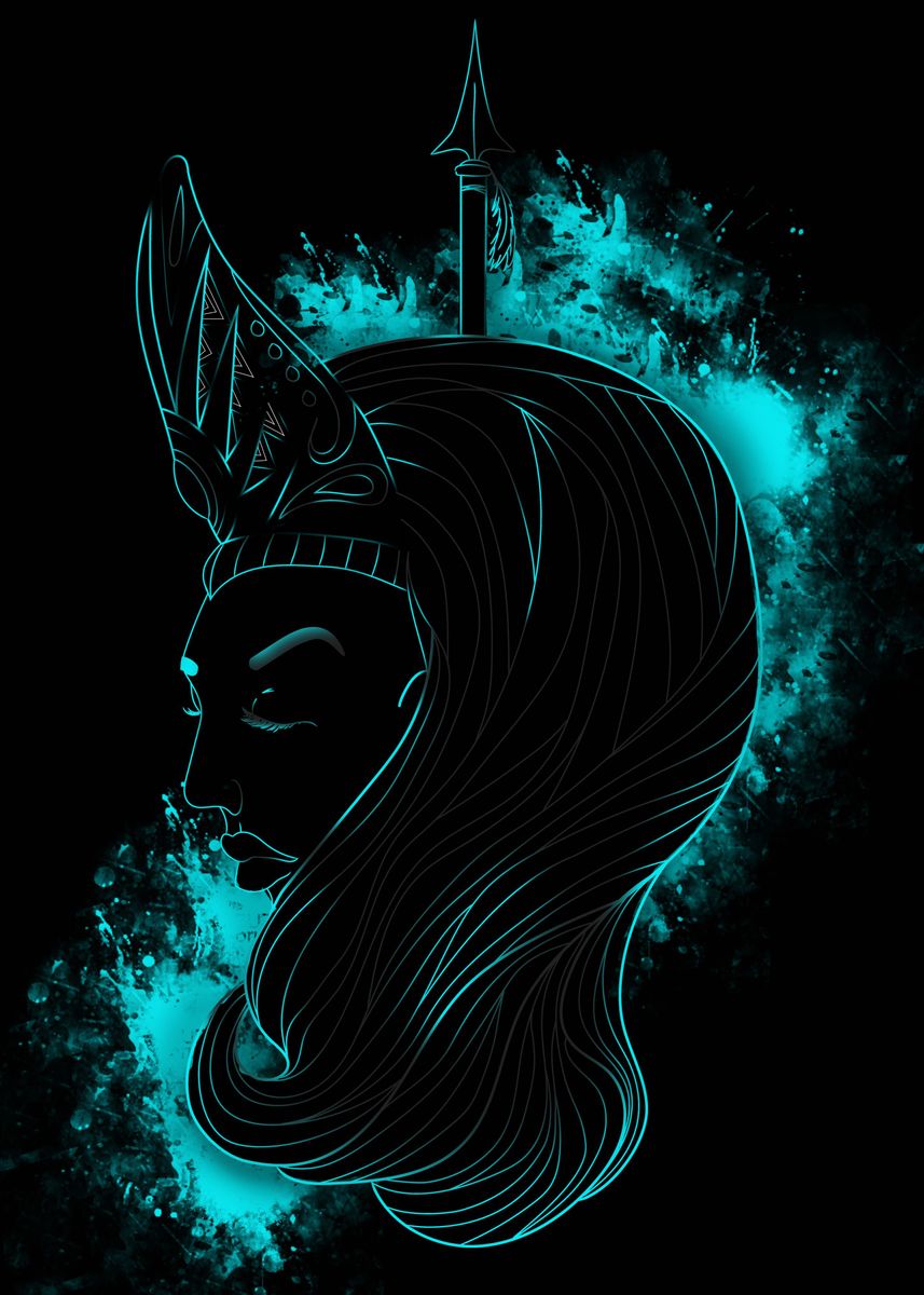 'Slay2' Poster, picture, metal print, paint by Aira Tan | Displate