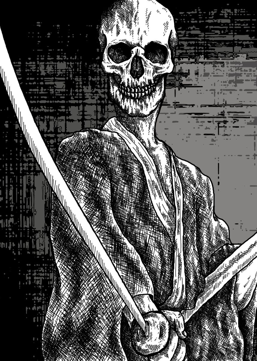 'ronin' Poster by Rifai Setyo | Displate