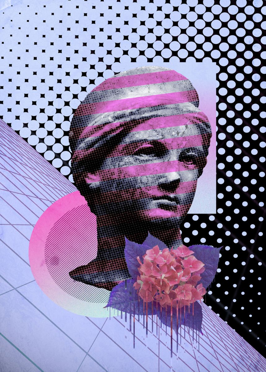 'Placid' Poster, picture, metal print, paint by Kami Sami | Displate