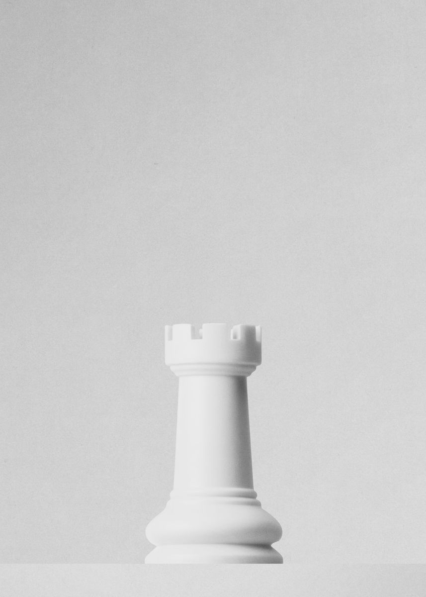 'The White Rook' Poster by Daniel Coulmann | Displate