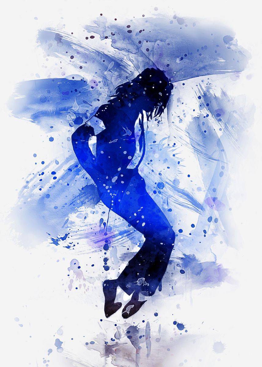 'Dance Watercolour' Poster, picture, metal print, paint by Ian Mitchell ...