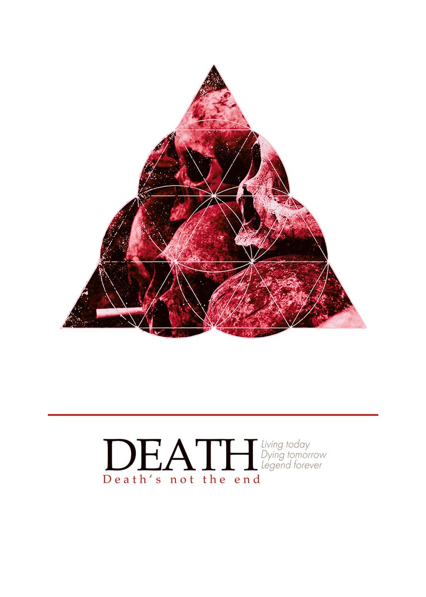 'Death' Poster, picture, metal print, paint by Jan Pastoor | Displate