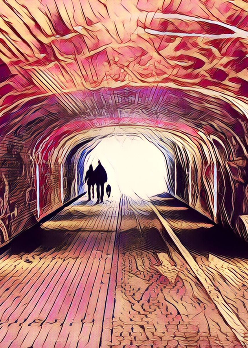 'Uncertain future' Poster by Dieter Konrad | Displate