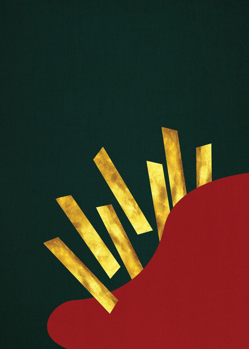 'GOLD BAR' Poster by Joseph Goh | Displate