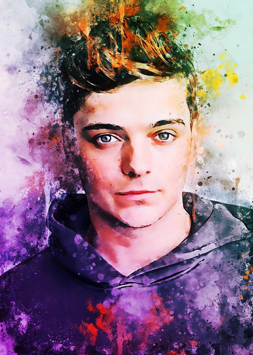 'Martin Garrix' Poster by Andi Permana | Displate