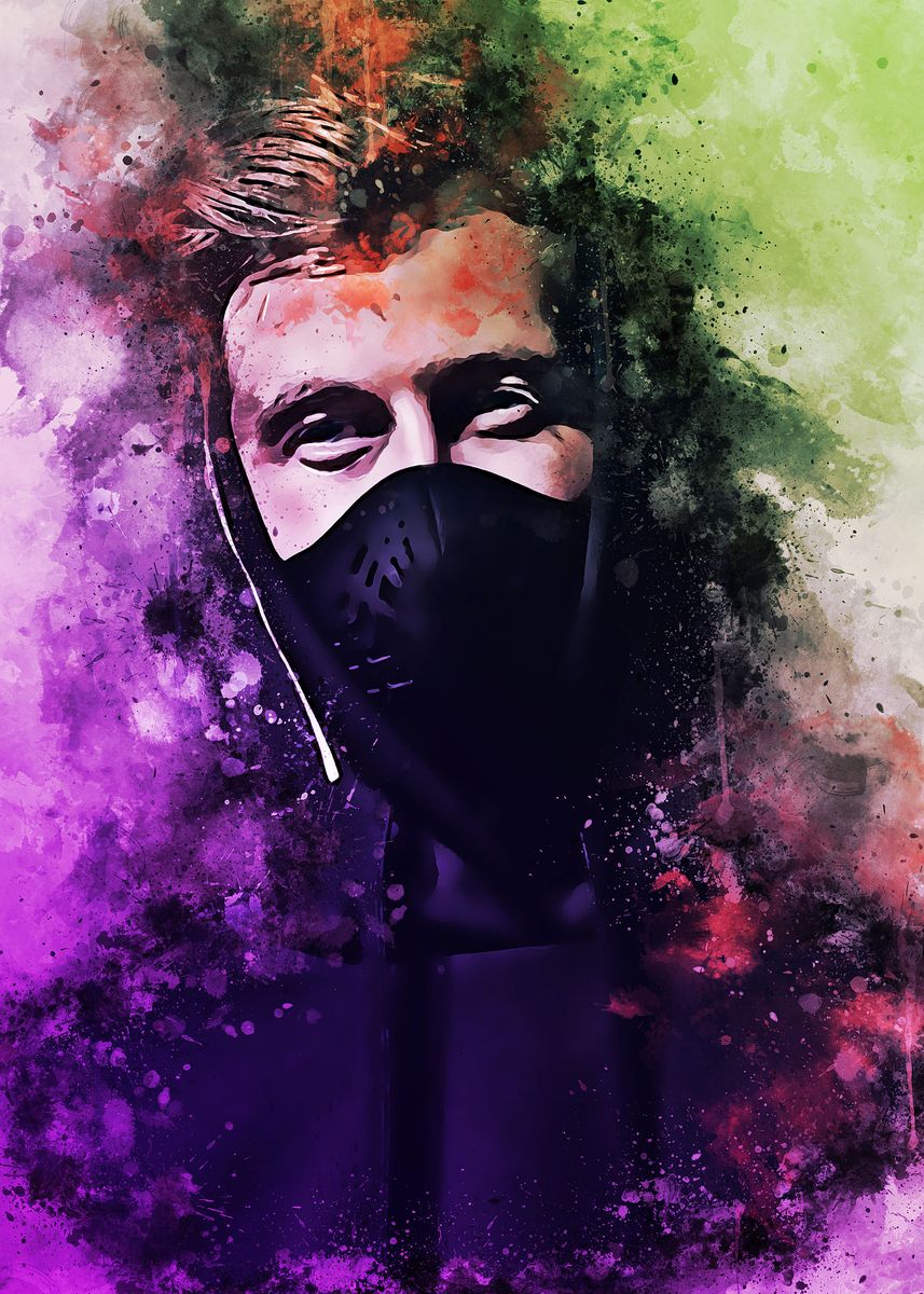 'Alan Walker' Poster, picture, metal print, paint by Andi Permana ...