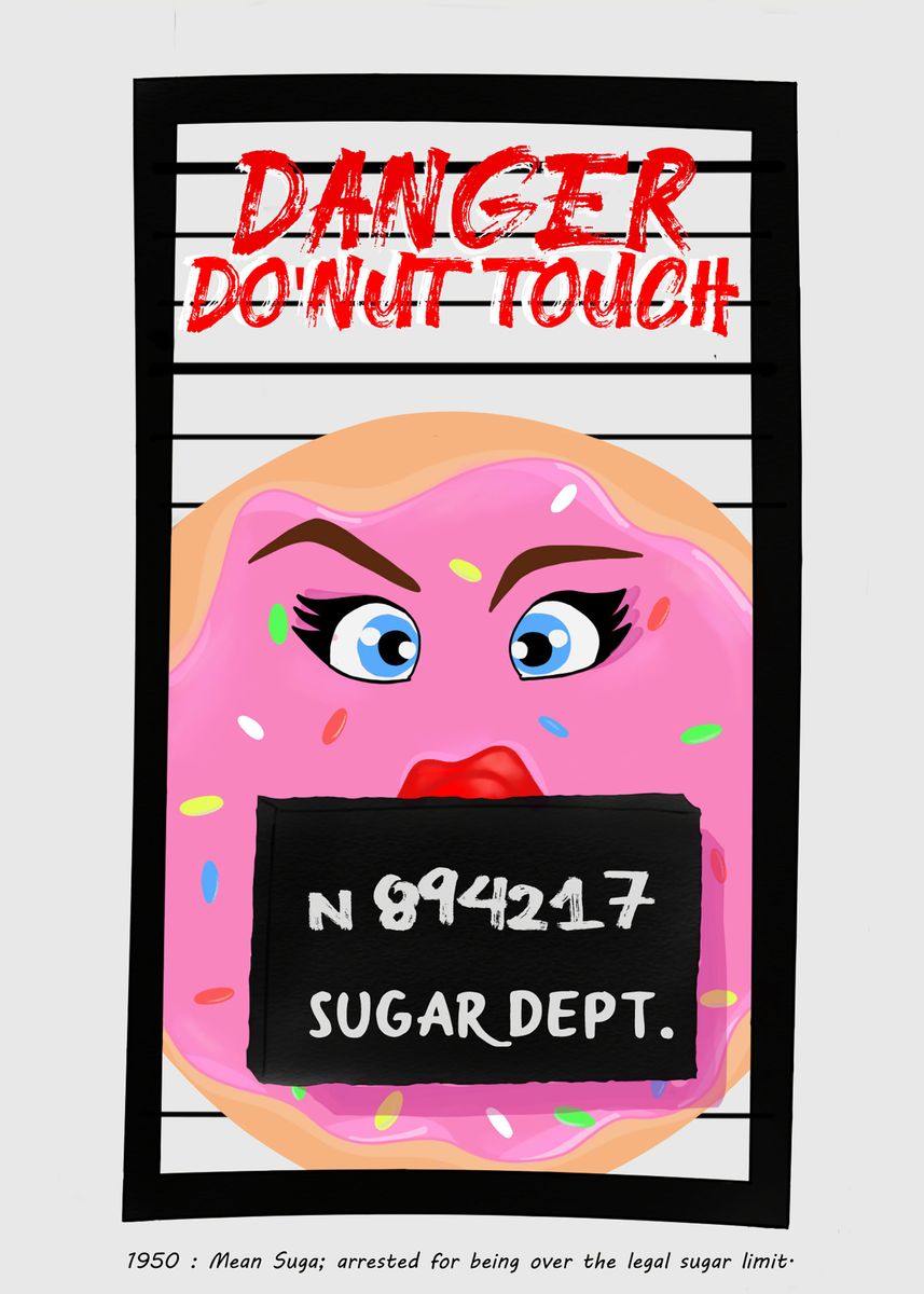 'Do not touch me ' Poster, picture, metal print, paint by Seola Min ...