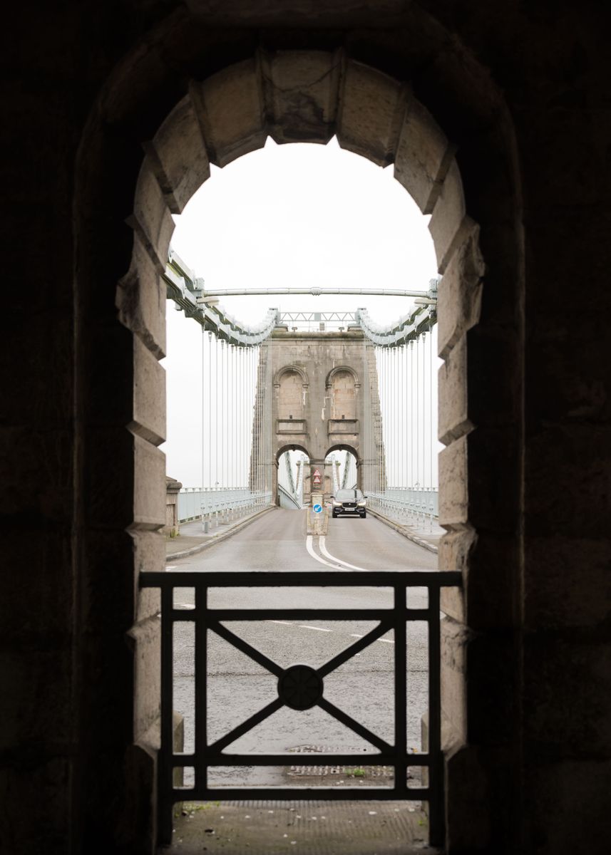 'Menai Bridge' Poster by Svetlana Sewell | Displate