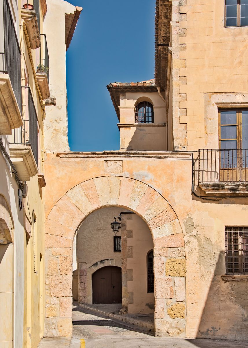 'Altafulla in Spain' Poster, picture, metal print, paint by Svetlana ...