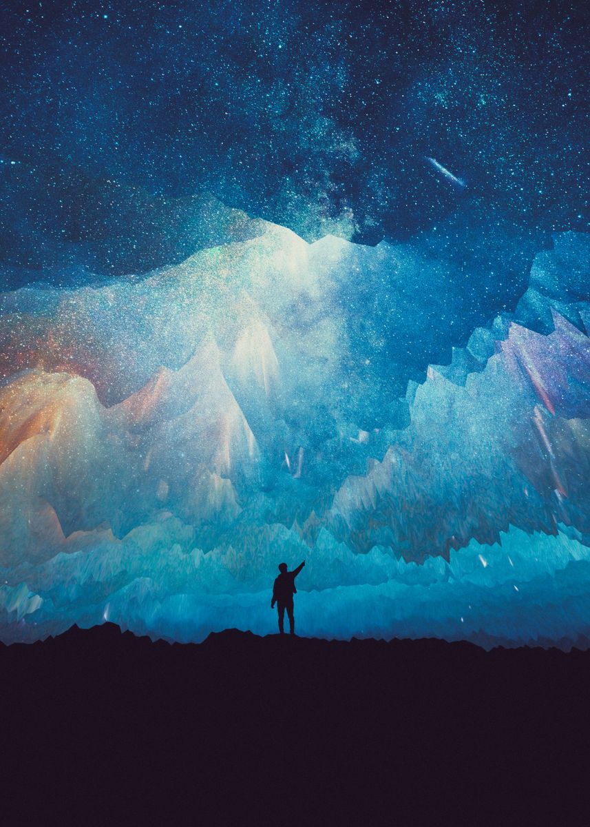 'Transcendent' Poster, picture, metal print, paint by SUBLIMENATION ...