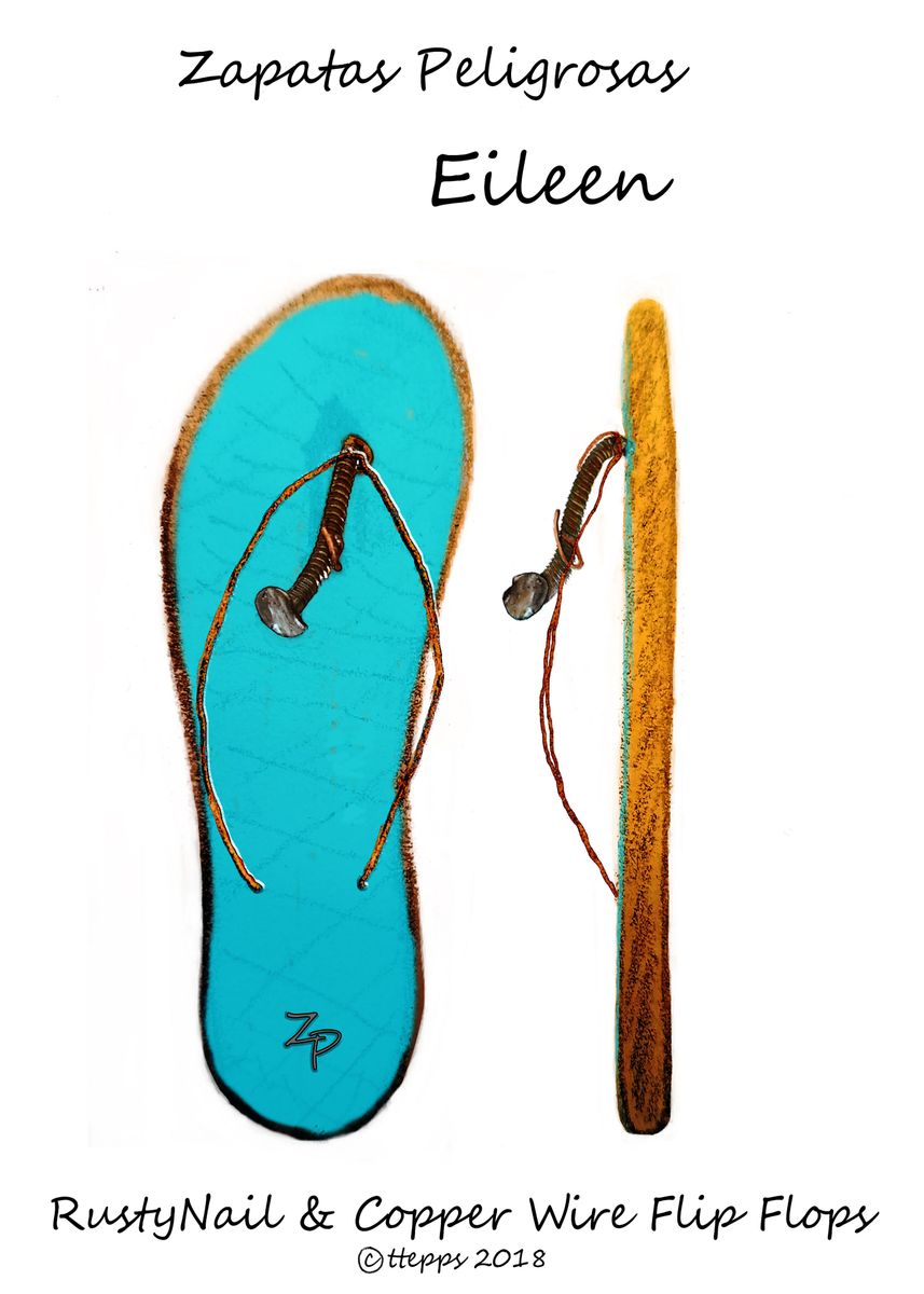 'Eileen' Poster, picture, metal print, paint by teresa epps | Displate