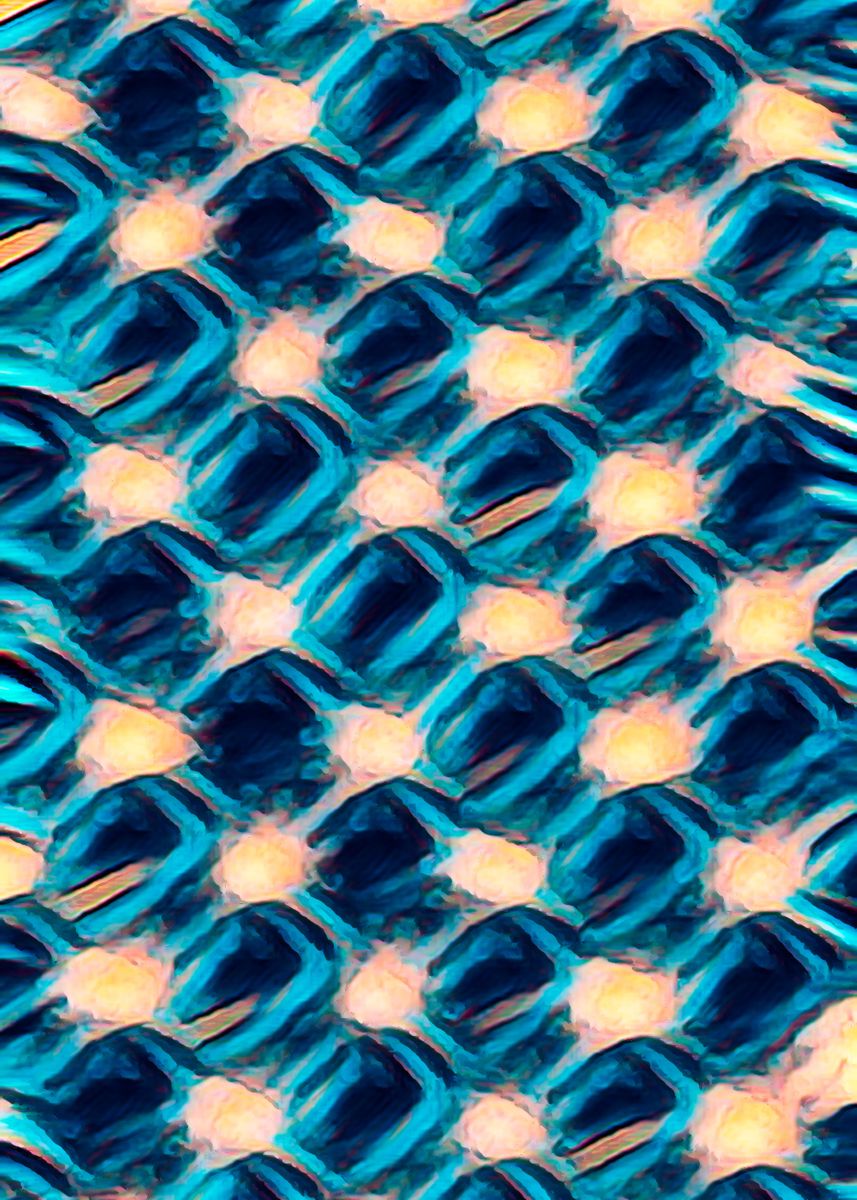 'abstract pattern ' Poster, picture, metal print, paint by Ornella ...