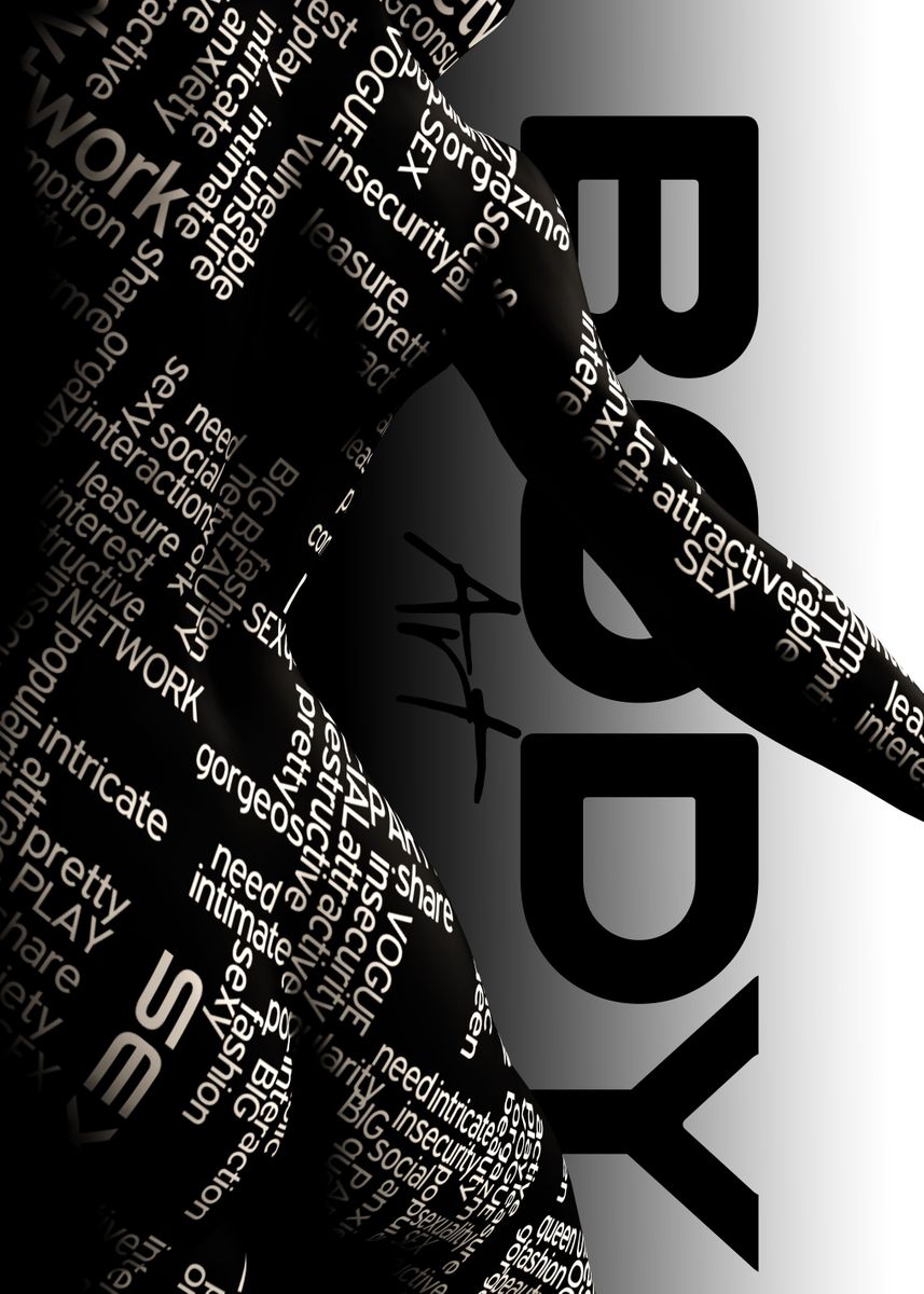 'Body Art' Poster, picture, metal print, paint by Aivaras Grauzinis ...