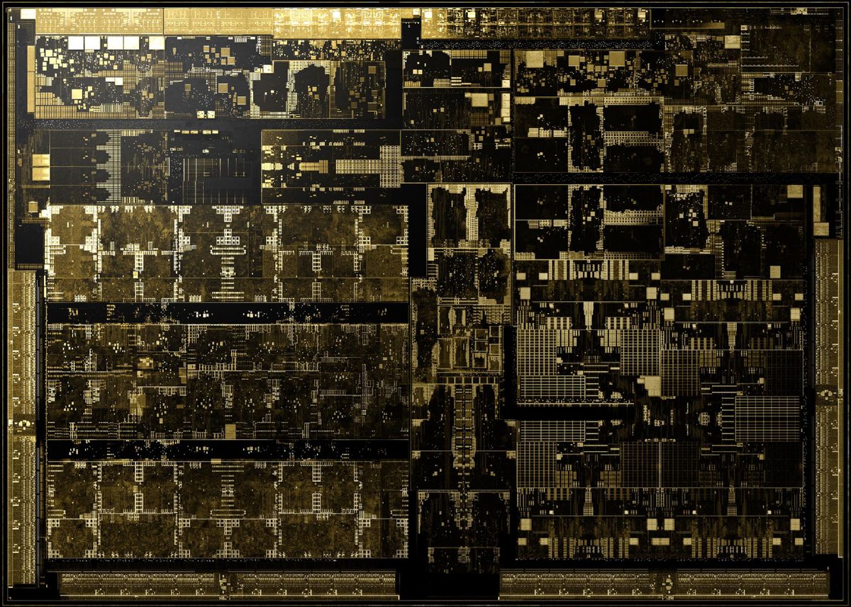 'NVIDIA Xavier Die Shot' Poster by Die Shots | Displate