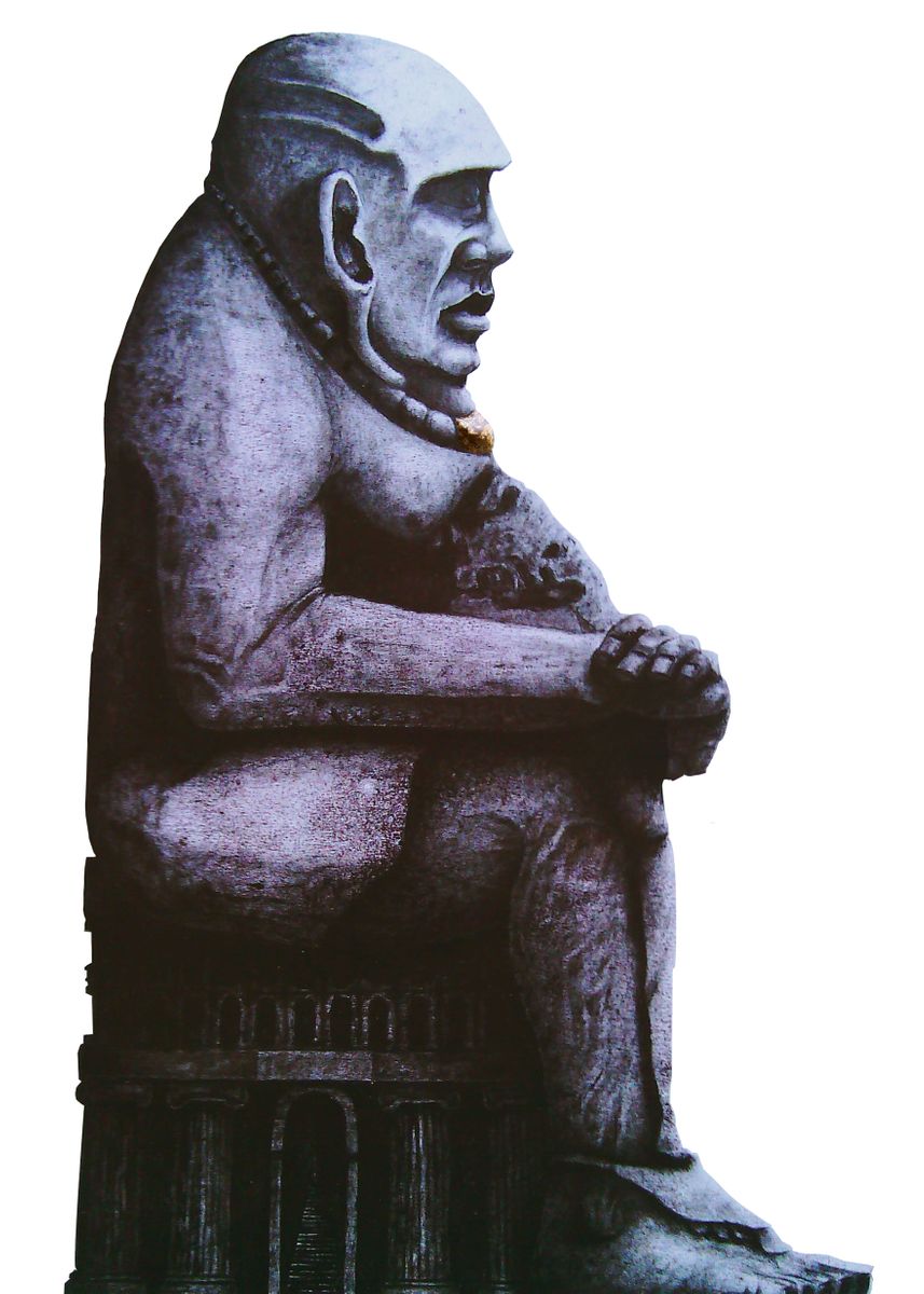 'Temple of old god' Poster by Goran Stankov | Displate