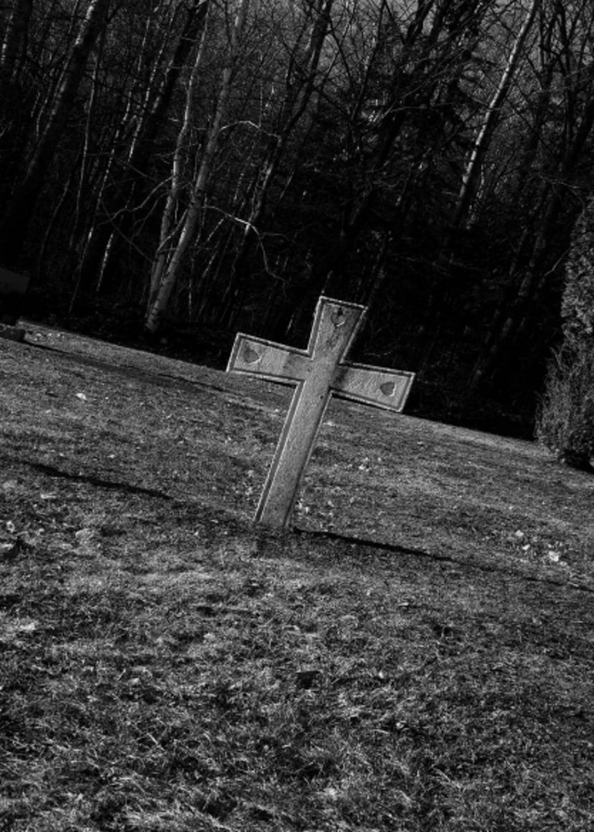 'Gothic Gravestone' Poster, picture, metal print, paint by Garrett ...