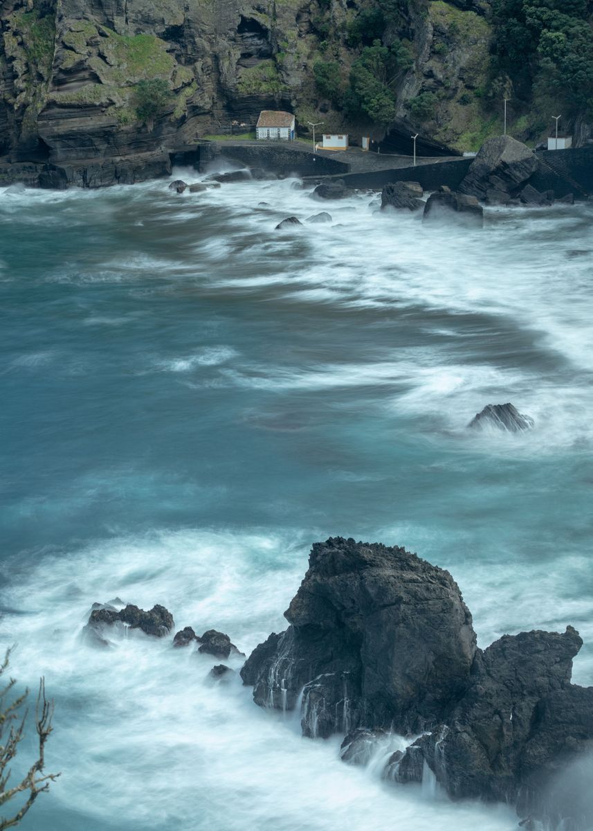 'Choppy seas' Poster by Scott Lovegrove | Displate