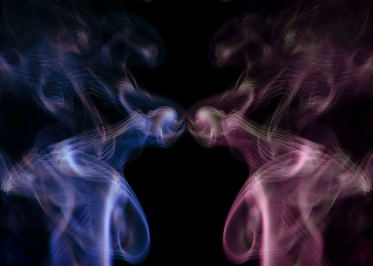 'Face Two Face' Poster by Bro Kage | Displate