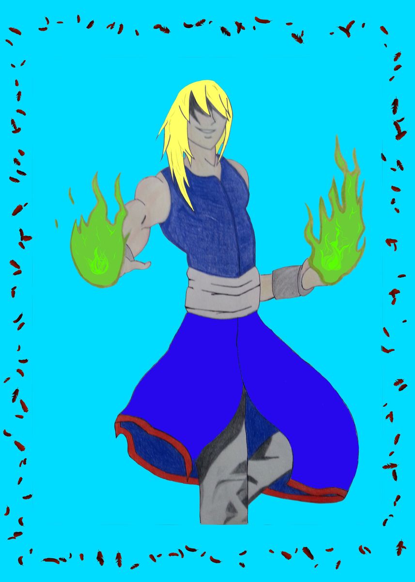 'Ken' Poster, picture, metal print, paint by Paul Mitchley | Displate