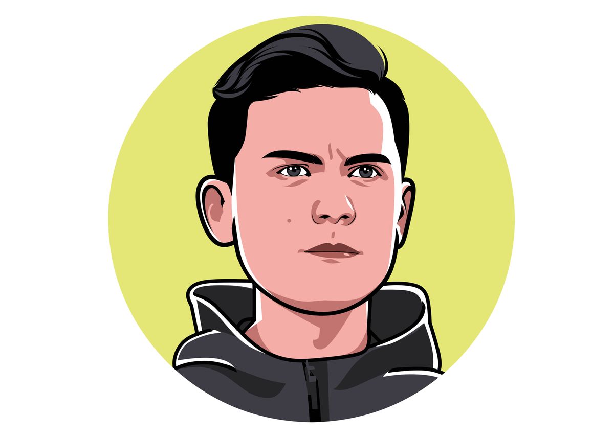 'Paulo Dybala in Cartoon' Poster by Nur Hidayat | Displate