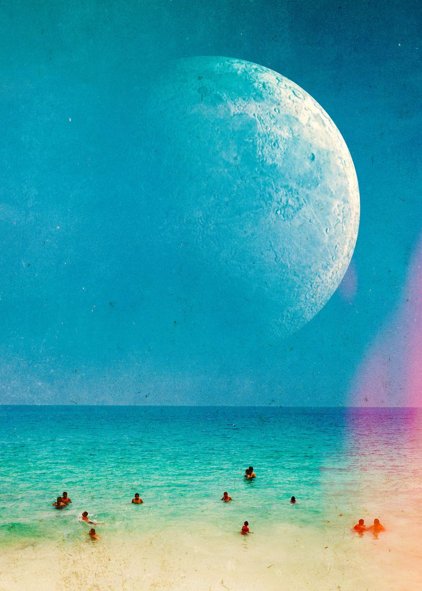 'Simpler Times' Poster by seam less | Displate