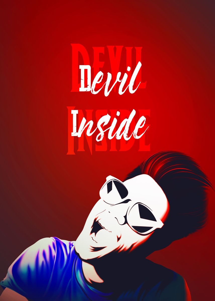 'THE DEVIL INSIDE' Poster by | Displate