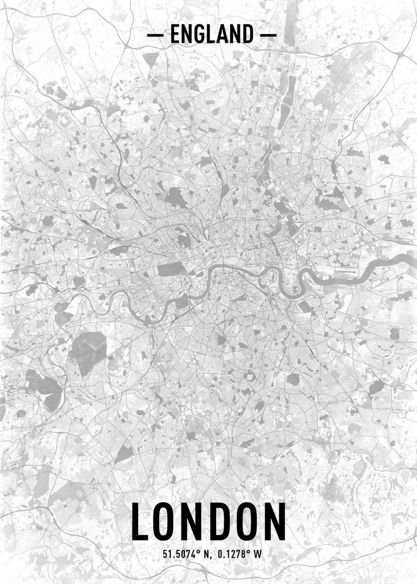 'London' Poster by Cornel Vlad | Displate