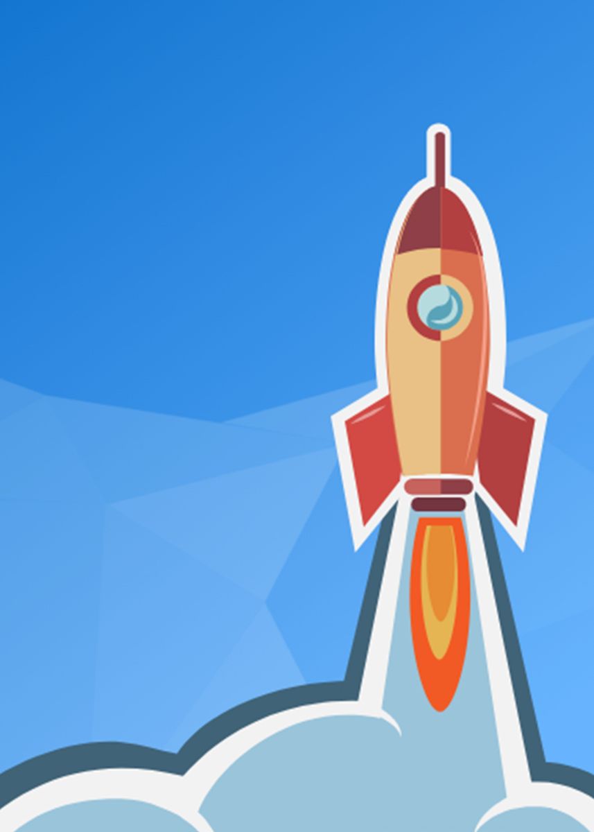 'Rocket Pro' Poster by Mauricio Saavedra | Displate