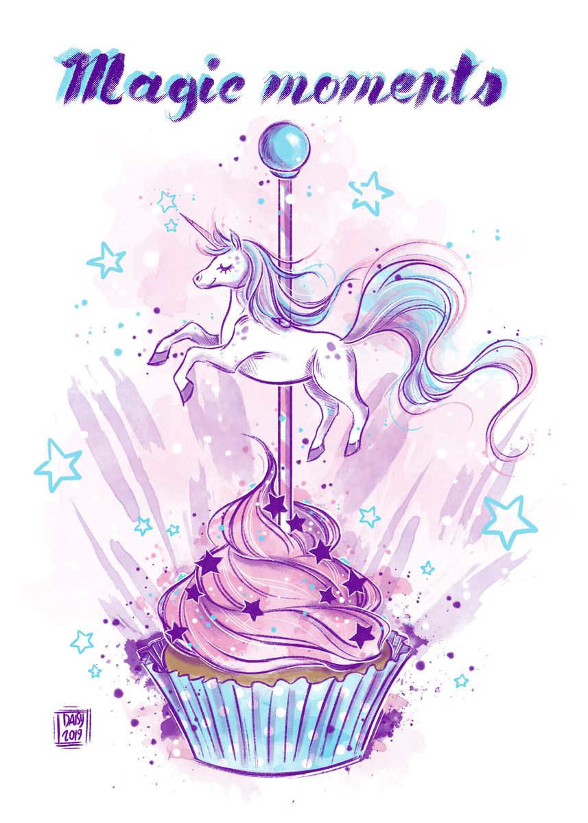 'Magic moments' Poster, picture, metal print, paint by Daisj Ingrosso ...