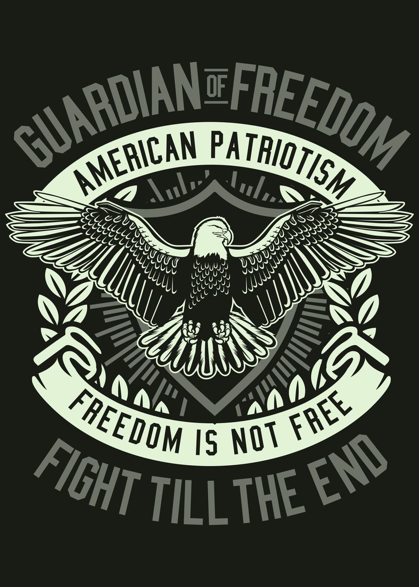 'Guardian Of Freedom' Poster, picture, metal print, paint by Aloke ...