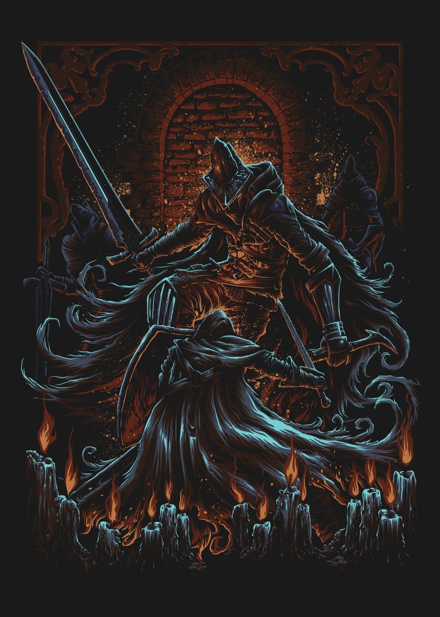 'Undead Legion' Poster, picture, metal print, paint by Findtees | Displate