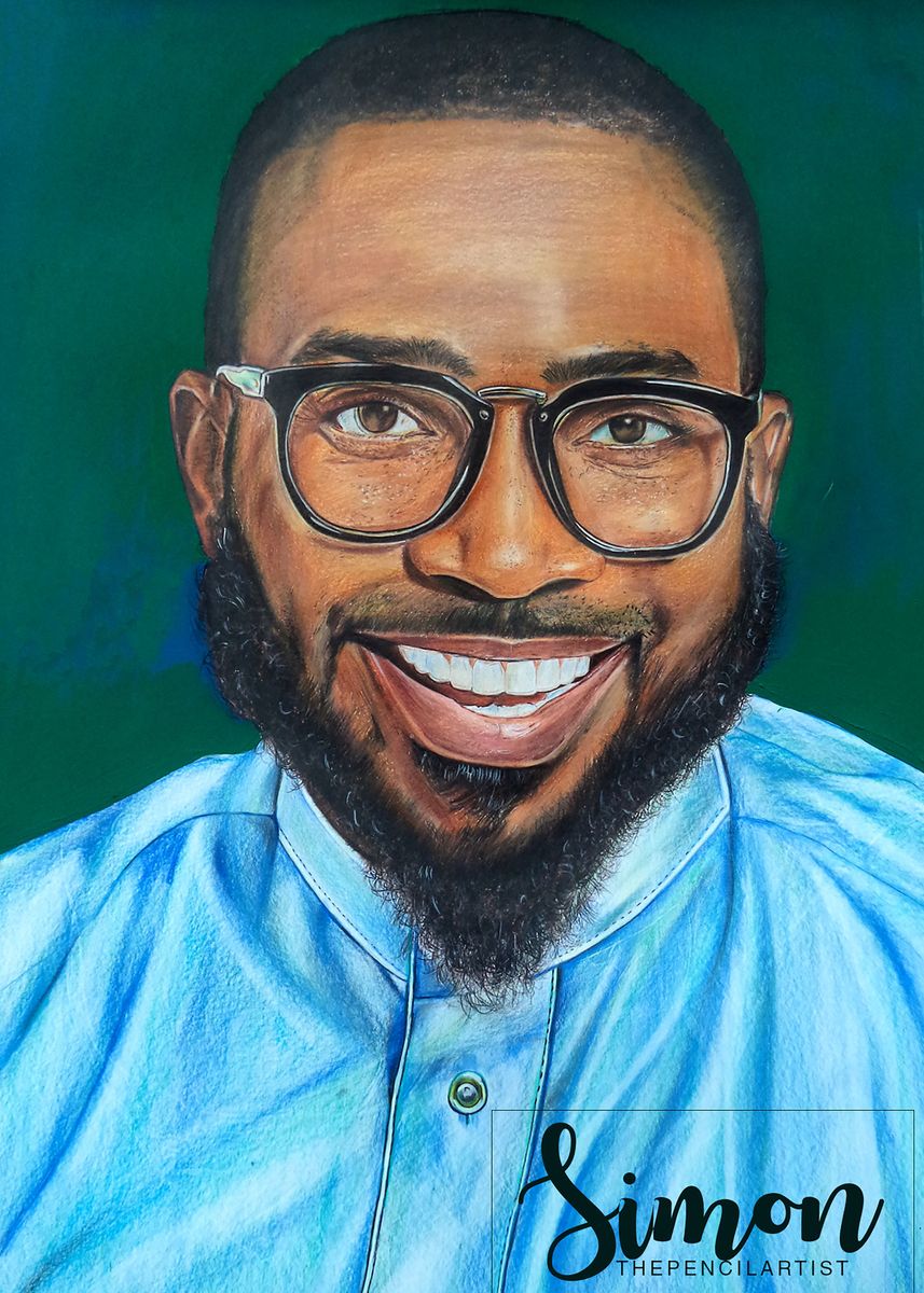 'COLORED PENCIL BY SIMON5' Poster, picture, metal print, paint by SIMON ...