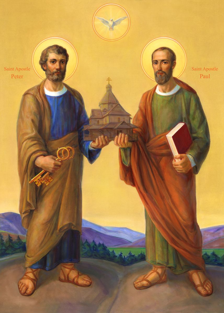 'Saint Peter And Saint Paul' Poster, picture, metal print, paint by ...