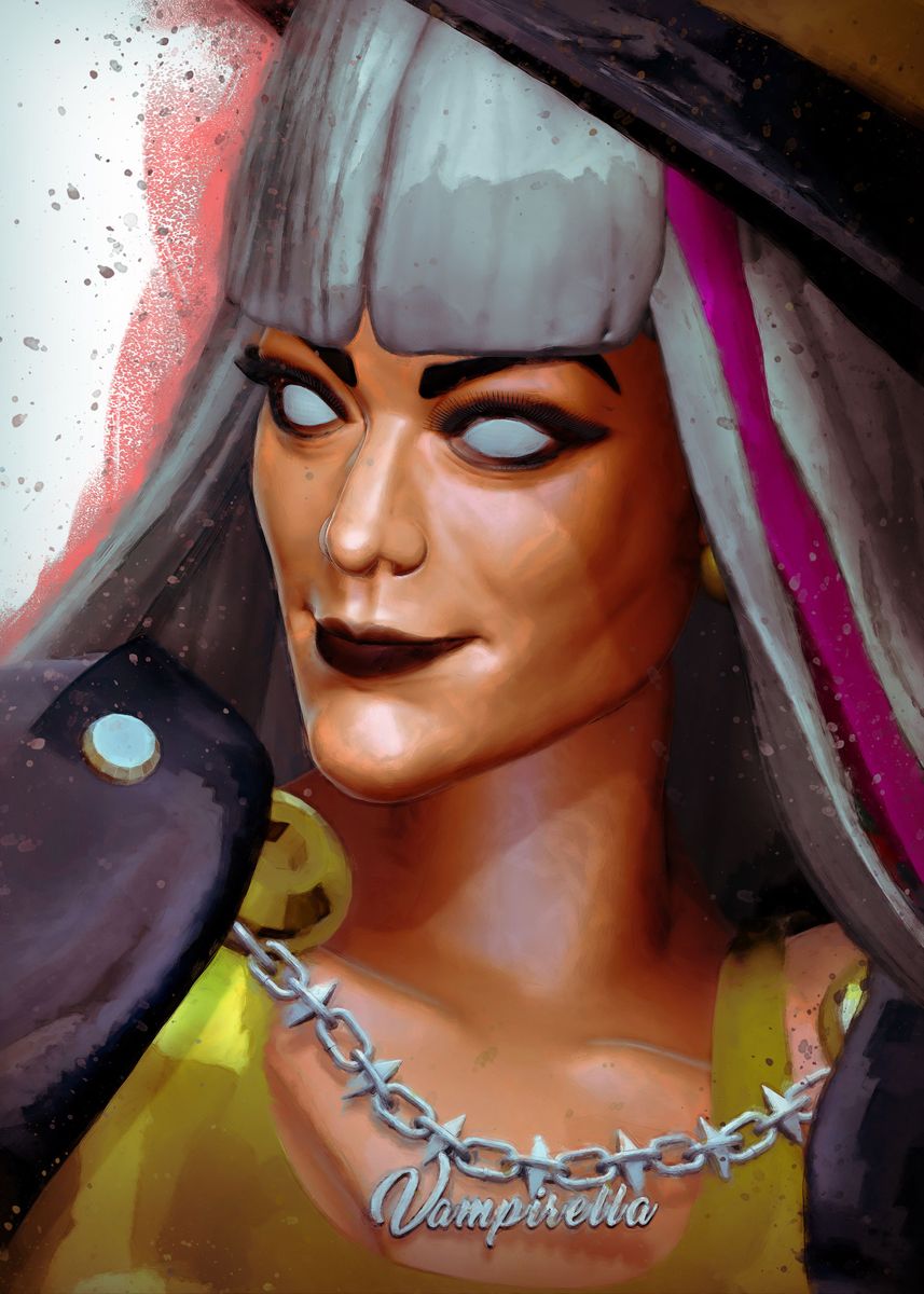 'LA VAMPIRA ' Poster, picture, metal print, paint by maxwell182 | Displate