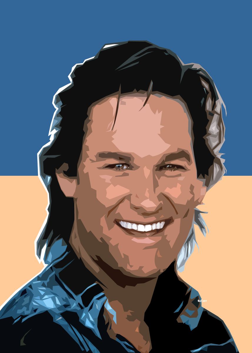 'Kurt Russell' Poster, picture, metal print, paint by zelko radic bfvrp ...
