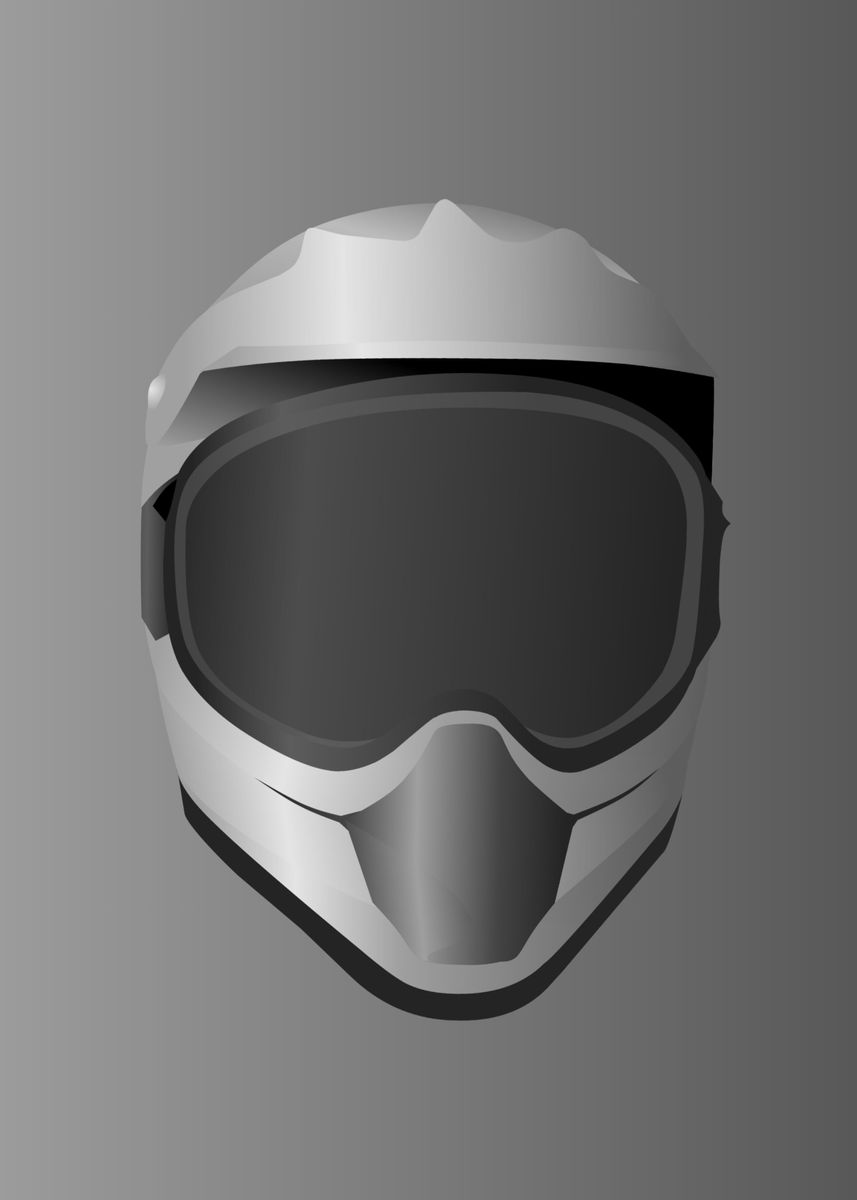 'Riding Helmet' Poster, picture, metal print, paint by RamaDaniAkbar ...