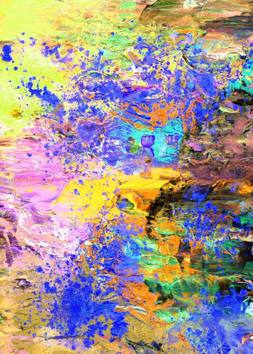 'Bright colors' Poster by PLEASEPAINTERPAINT | Displate