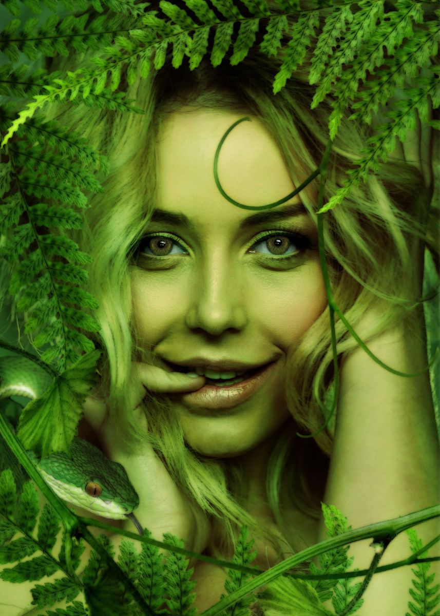 'Lilith' Poster, picture, metal print, paint by Book Cover Artist Book ...