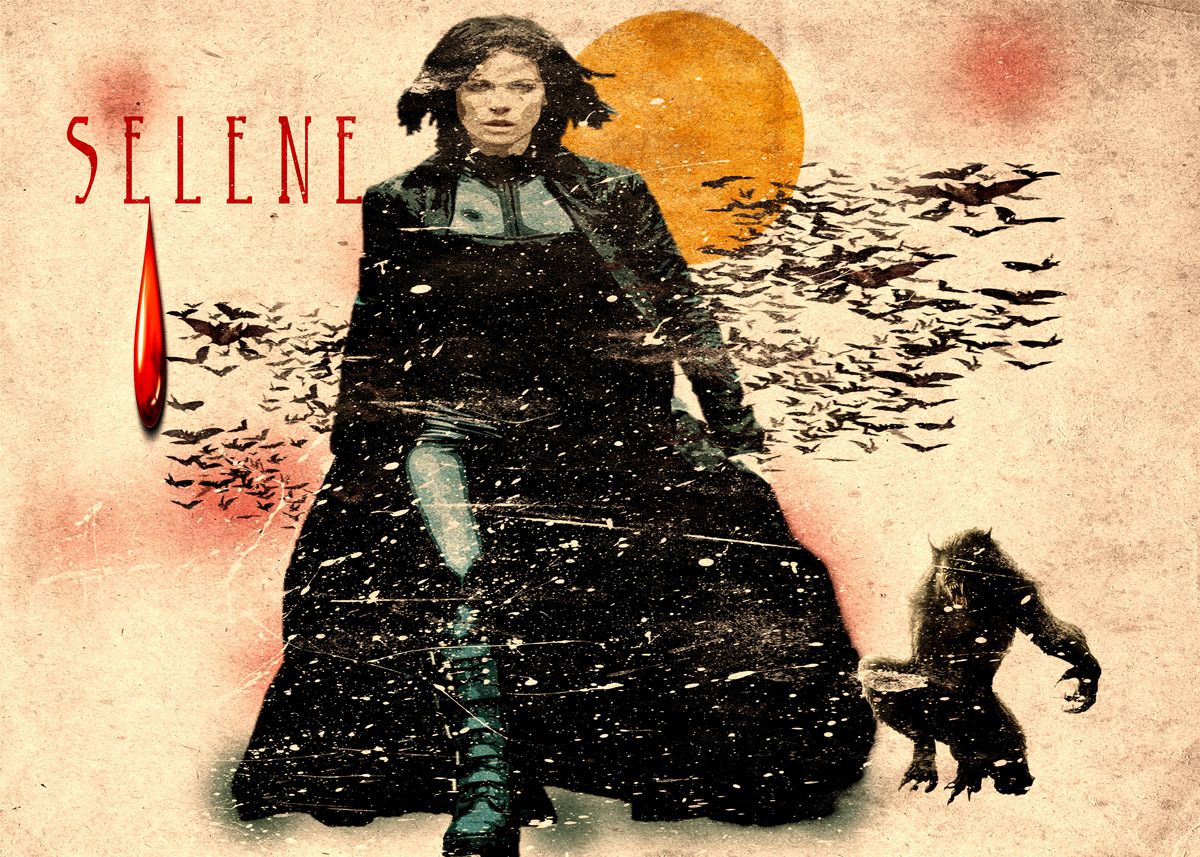 'Selene' Poster by ISAAC SEYMOUR | Displate