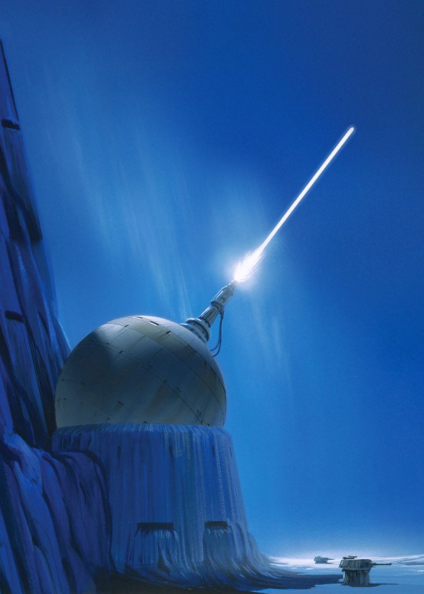 'Hoth Turret' Poster, picture, metal print, paint by Star Wars | Displate