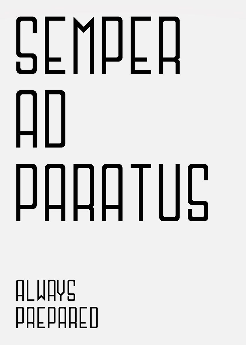 'Always Prepared' Poster by Josh B | Displate