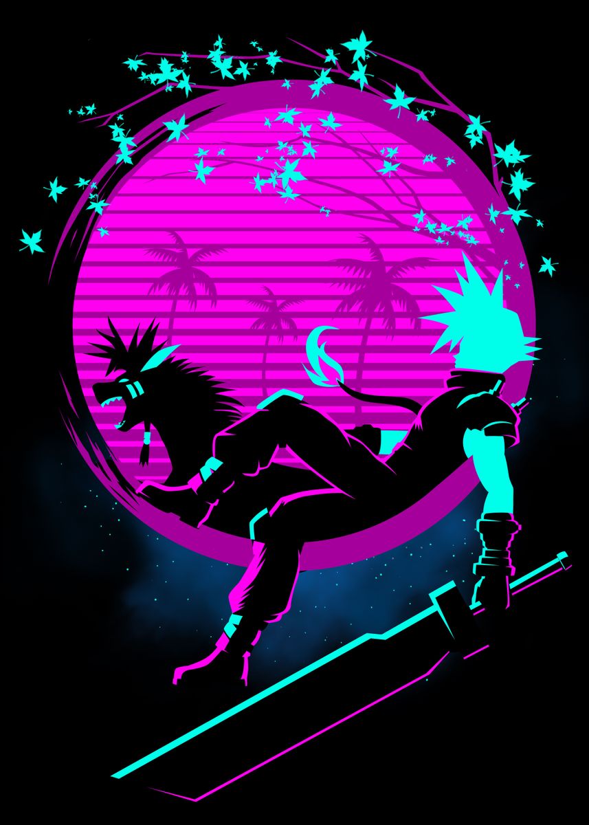 'Retro Fantasy' Poster, picture, metal print, paint by Alberto Perez ...