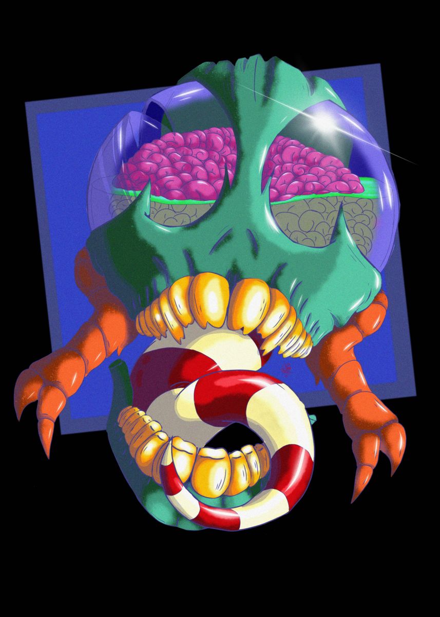 'Mephisto' Poster, picture, metal print, paint by Stephan Marcille ...