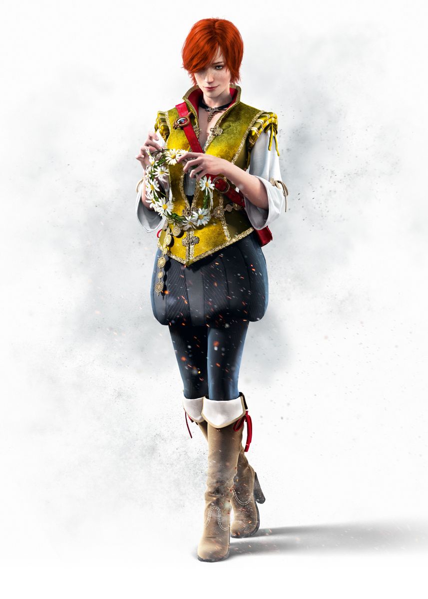 'Shani' Poster, picture, metal print, paint by Witcher 3 | Displate