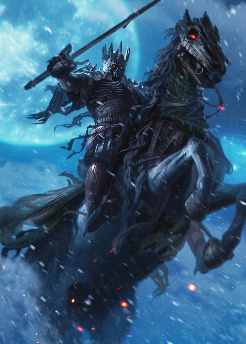 'Eredin' Poster, picture, metal print, paint by GWENT | Displate