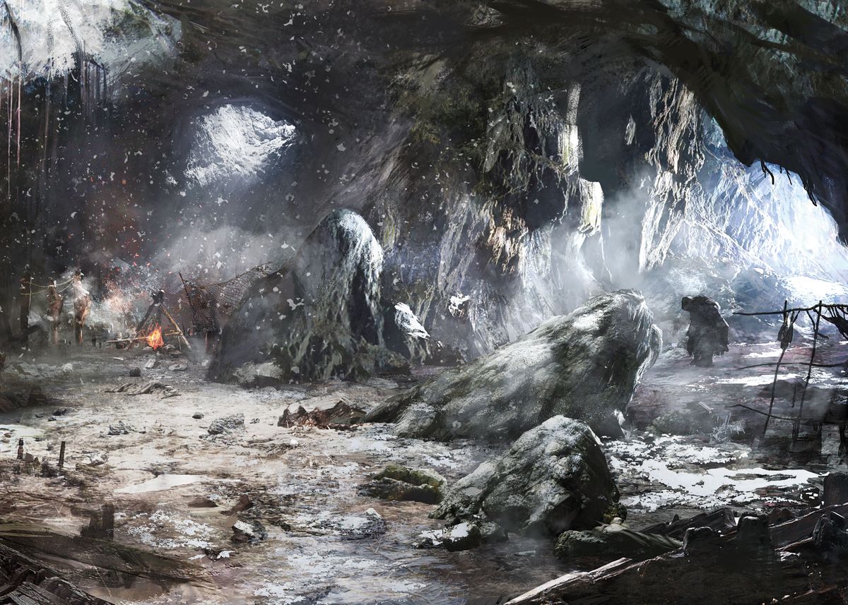 'Trolls Cave' Poster by Witcher 3 | Displate