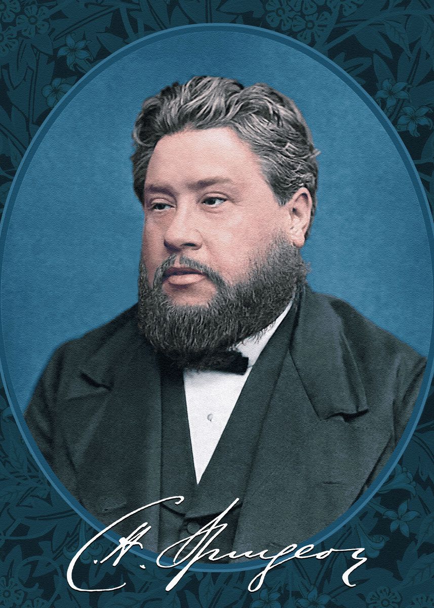 'Charles Haddon Spurgeon' Poster, picture, metal print, paint by ...