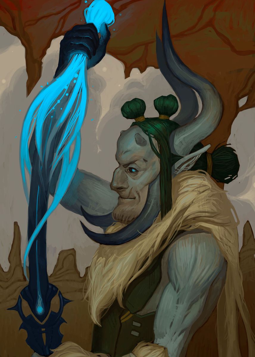 'SOUL BLACKSMITH' Poster by Milko | Displate